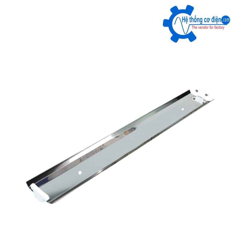 Máng đèn LED 1m2 đôi có chóa Inox - Hệ Thống Cơ Điện